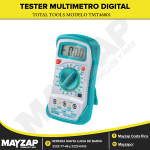 Tester Multímetro Digital TOTAL TOOLS TMT46001 - Mayzap Tornillos y ...
