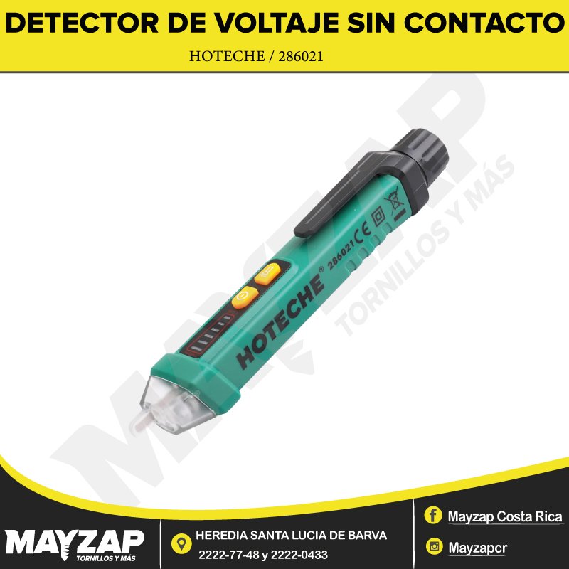 PROBADORES DE VOLTAJE Y CARGA Archives - Mayzap Tornillos y Herramientas